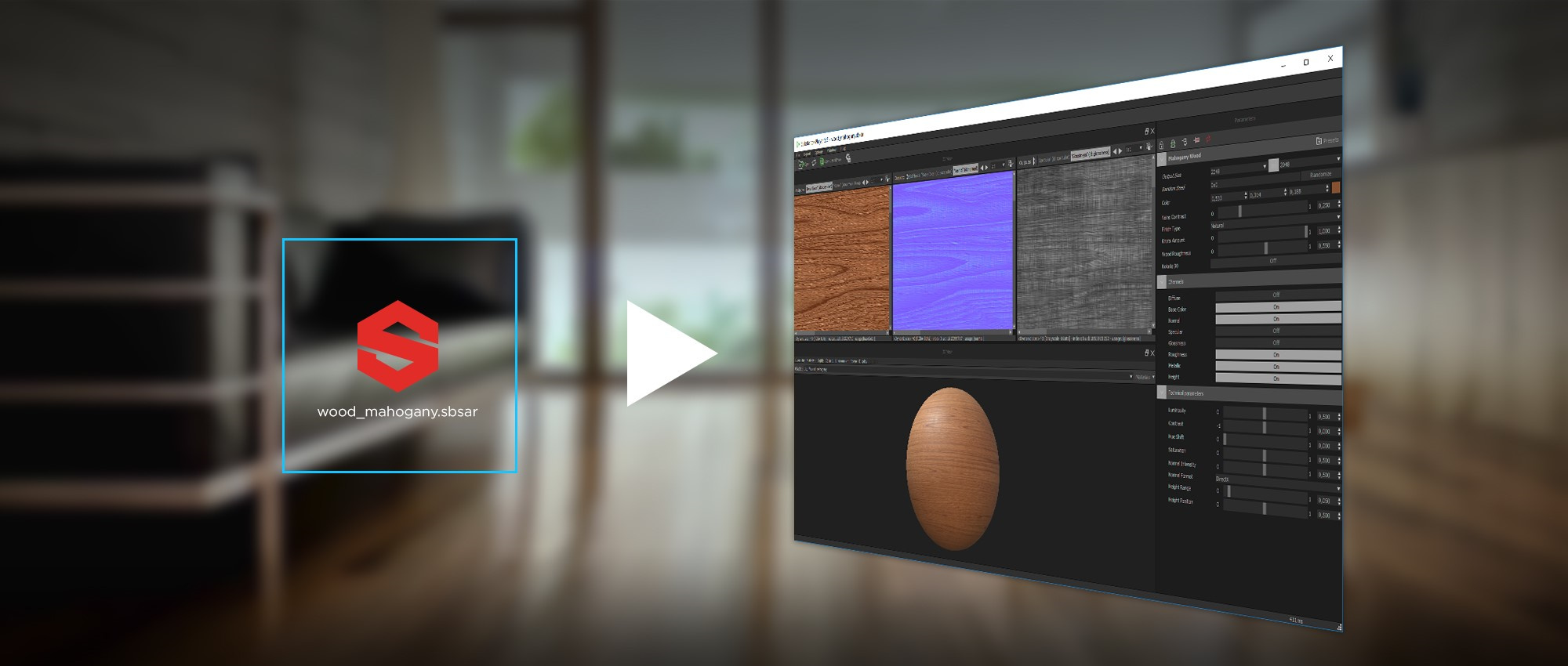 查看导出Substance贴图软件-Substance Player - 我的网站